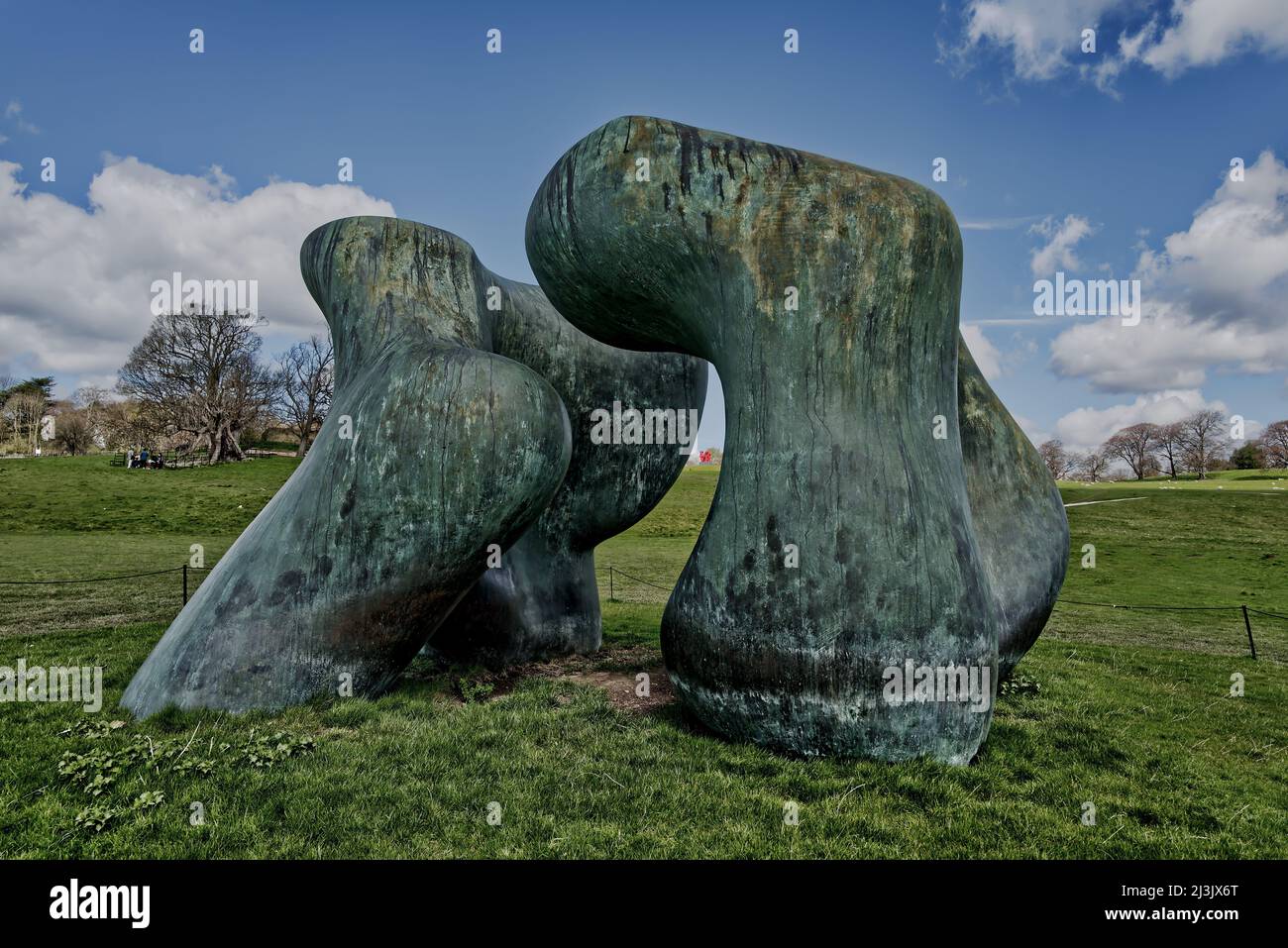Yorkshire Sculpture Park including artwork by Henry moore and damian ...