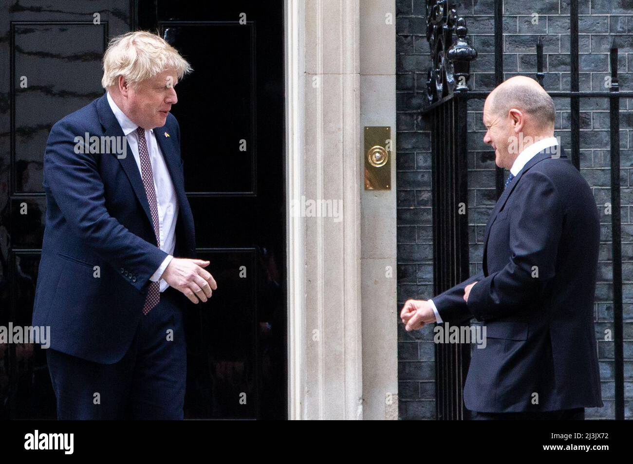 London, England, UK. 8th Apr, 2022. UK Prime Minister BORIS JOHNSON ...
