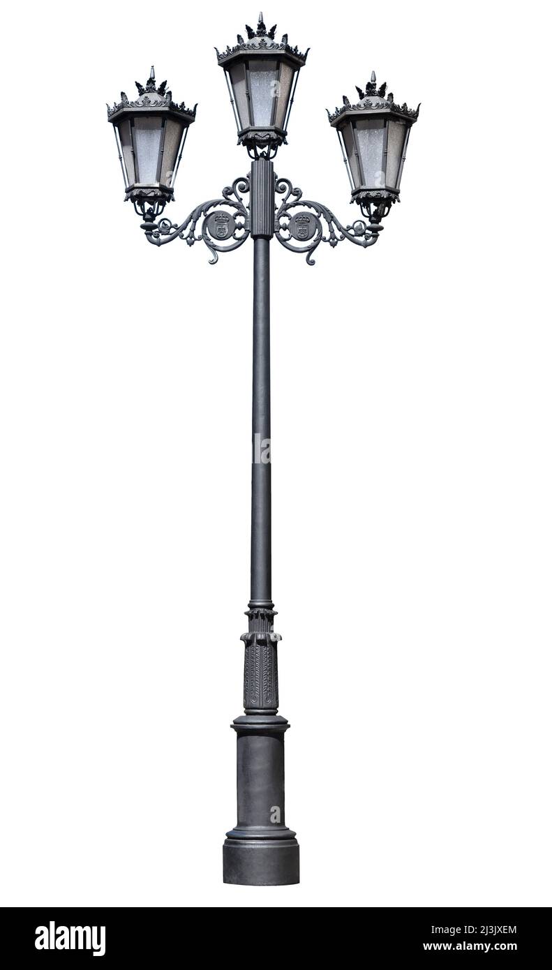 Old fashioned lamppost hi-res stock photography and images - Alamy