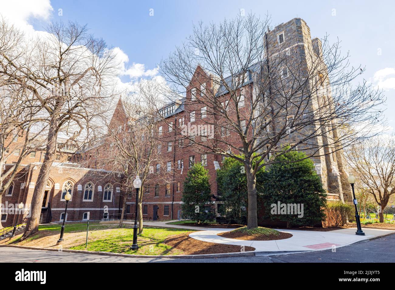 Copley hall georgetown university georgetown hi-res stock photography ...