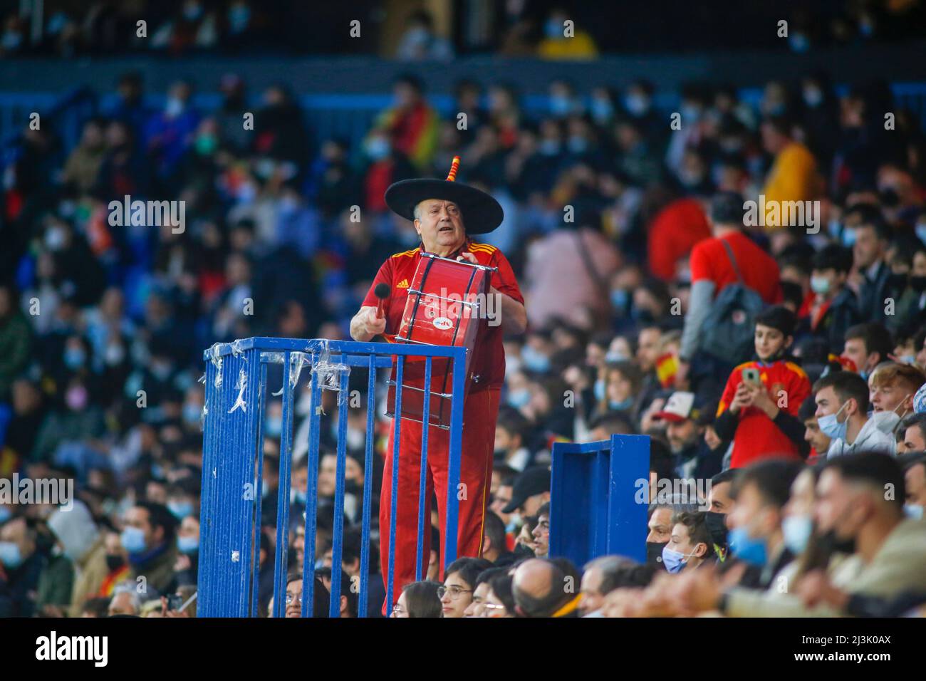 Coruna - Spain: Manolo, el del bombo, "number 12" for the Spanish ...