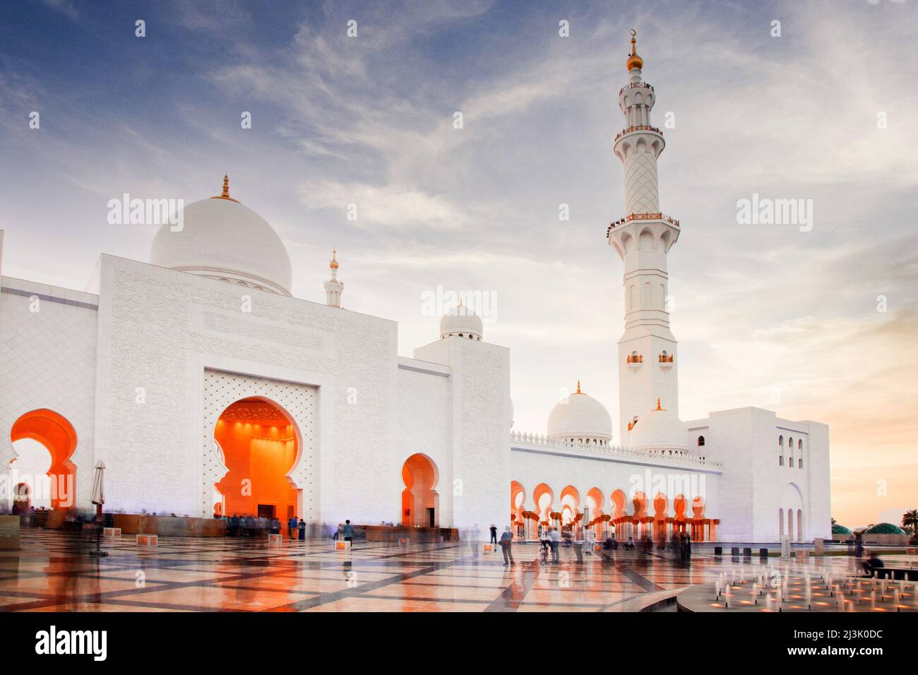 sheikh zayed grand mosque, Abu Dhabi, UAE Stock Photo - Alamy