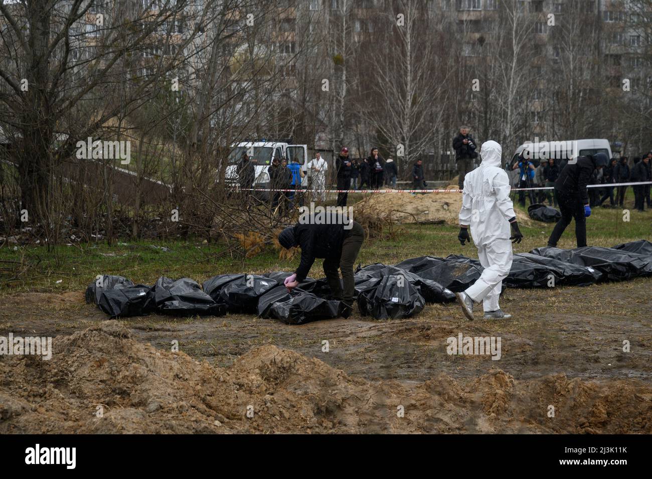 Bucha mass grave church hi-res stock photography and images - Alamy