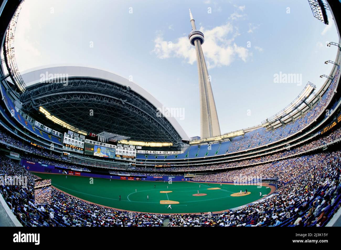 Skydome and CN Tower Toronto, Ontario, Canada Stock Photo - Alamy
