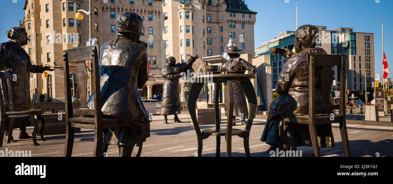 Canadas famous five hi-res stock photography and images - Alamy