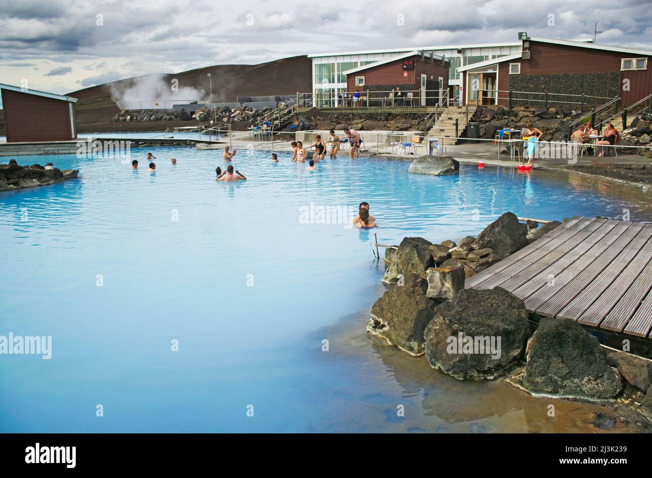 Jardbodin, the Myvatn hot springs, Lake Myvatn, Iceland; Iceland Stock ...