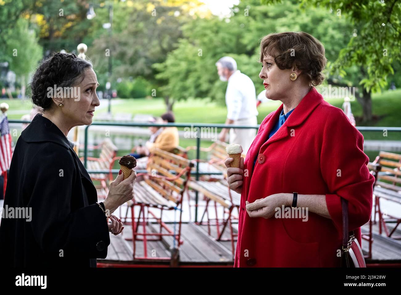 USA. Sarah Lancashire and Bebe Neuwirth in a scene from the (C)HBO Max ...