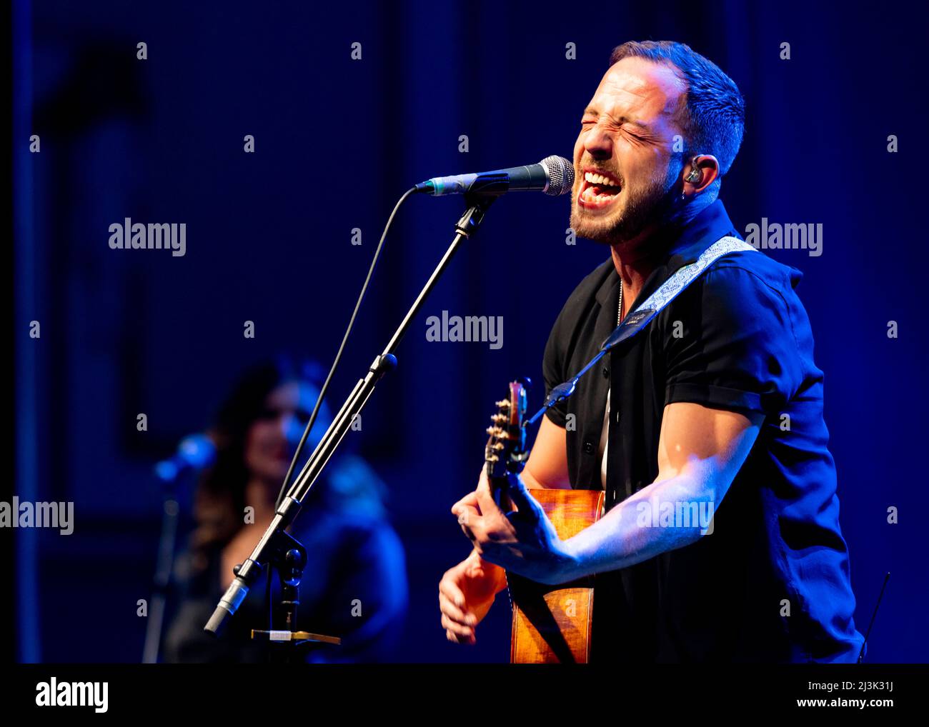 Edinburgh, UK. 08th Apr, 2022. James Morrison perform Live at the ...