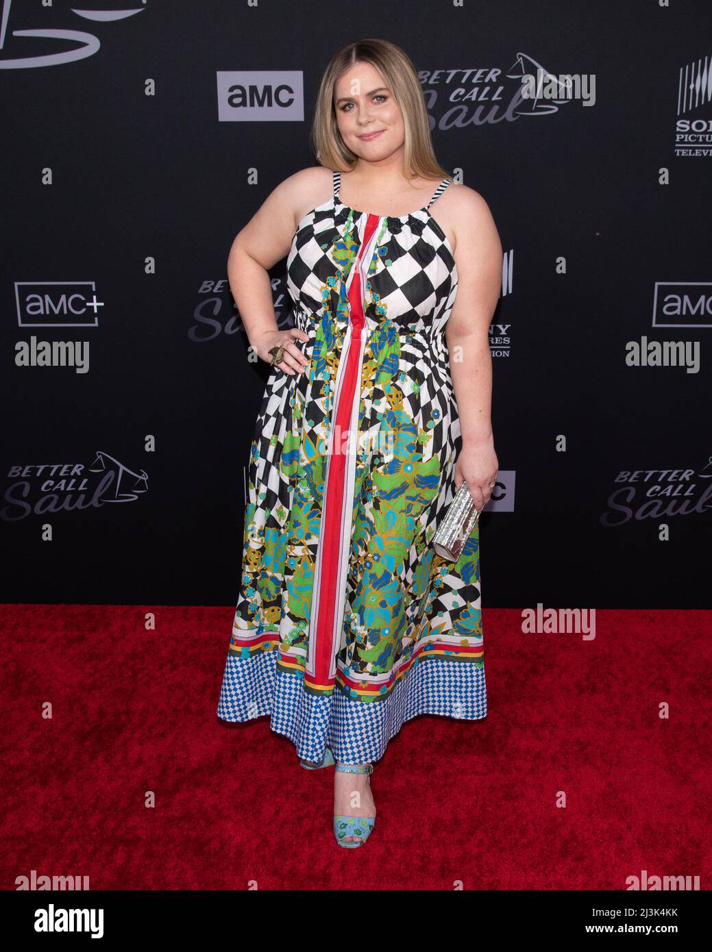 Los Angeles, California, USA. 07th Apr, 2022. Jessie Ennis. Premiere of the sixth and final ...