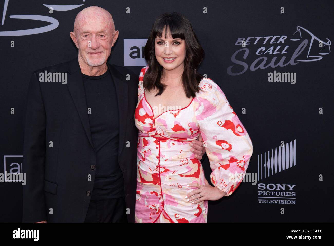 Los Angeles, California, USA. 07th Apr, 2022. Jonathan Banks and Julie ...