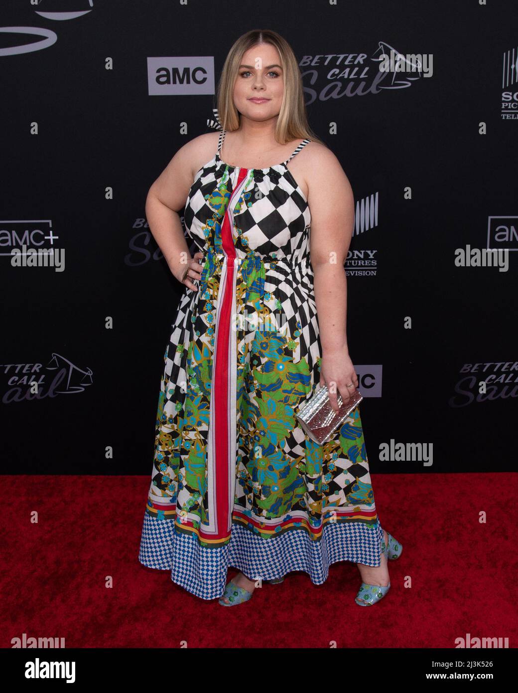 07 April 2022 - Los Angeles, California - Jessie Ennis. Premiere of the sixth and final season ...