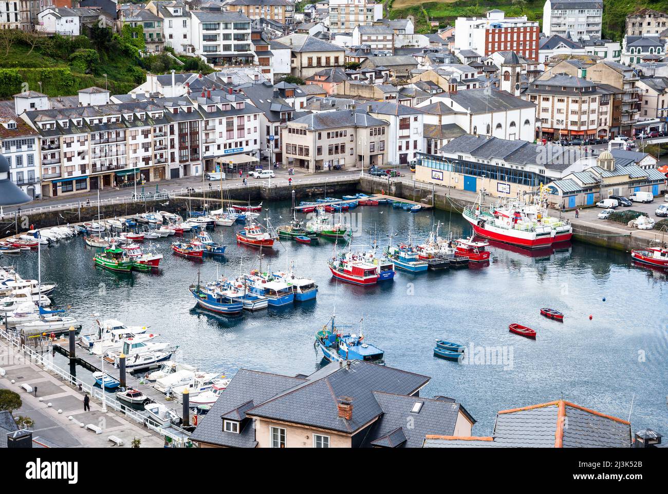 Luarca beautiful coastal village asturias hi-res stock photography and ...