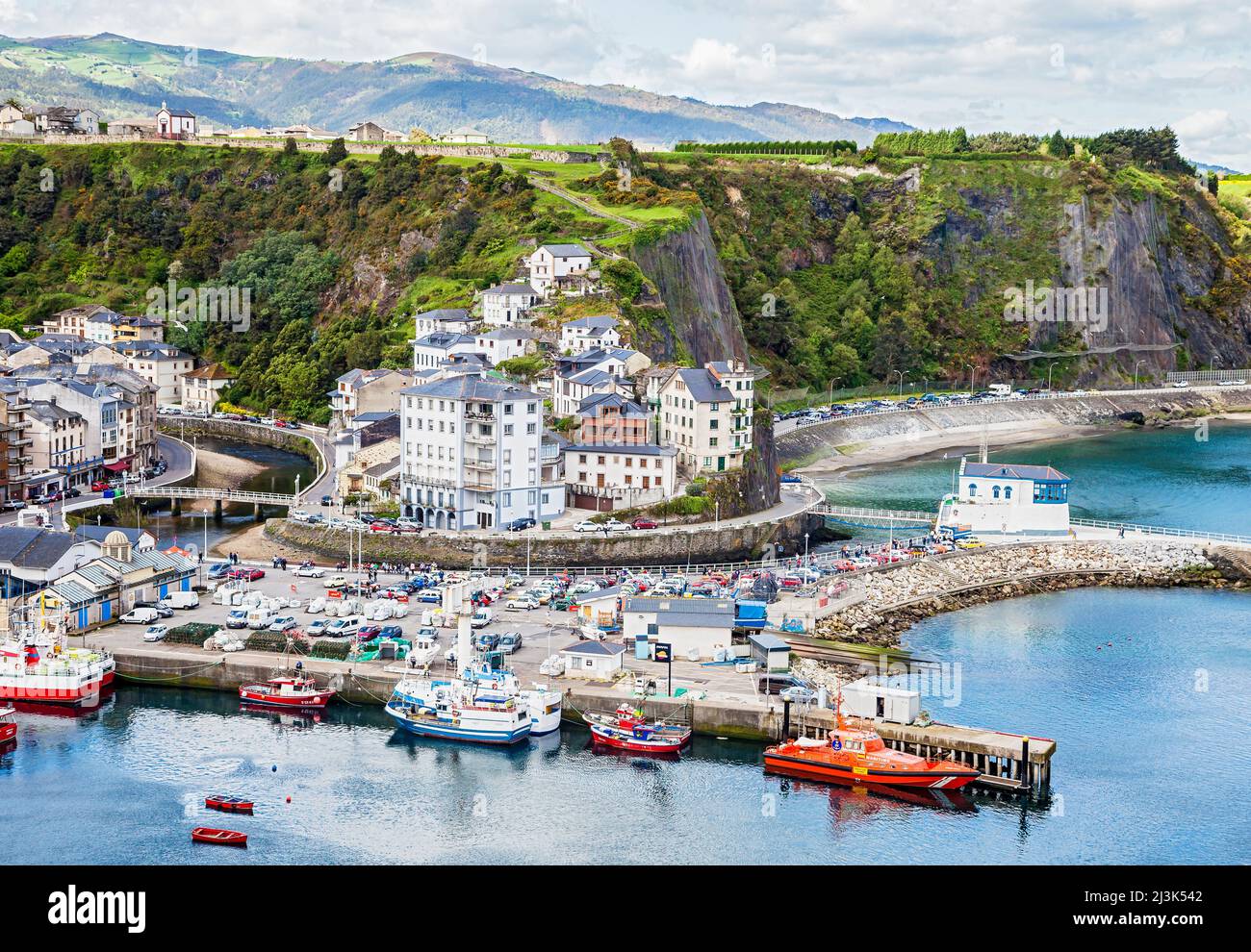 Luarca village hi-res stock photography and images - Alamy