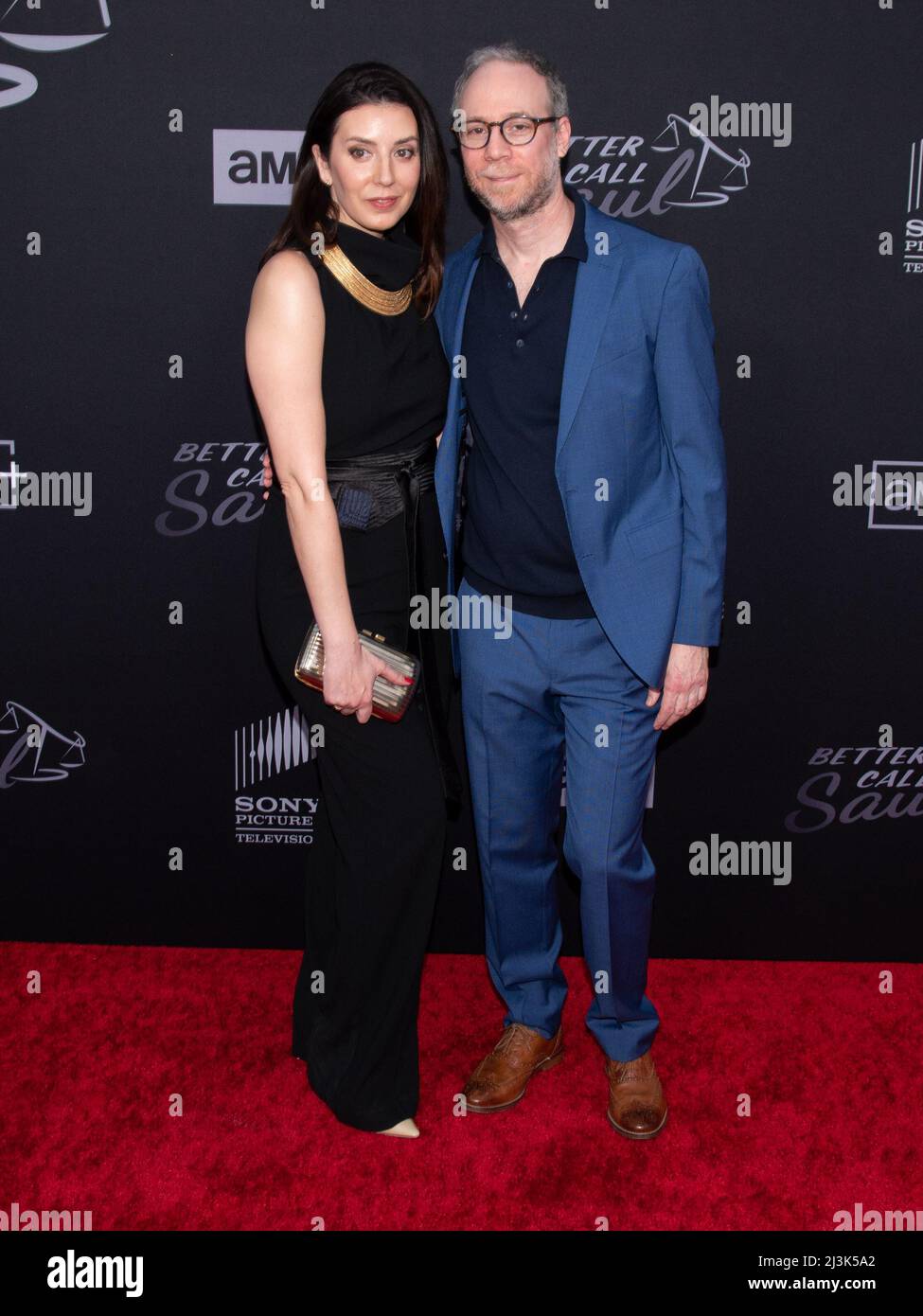 Los Angeles, California, USA. 07th Apr, 2022. Addie Hall and David ...