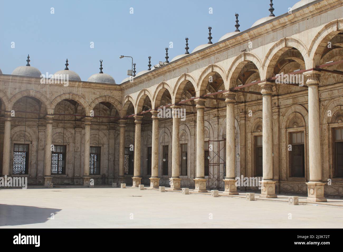 Mohamed Ali mosque reinovation Stock Photo - Alamy
