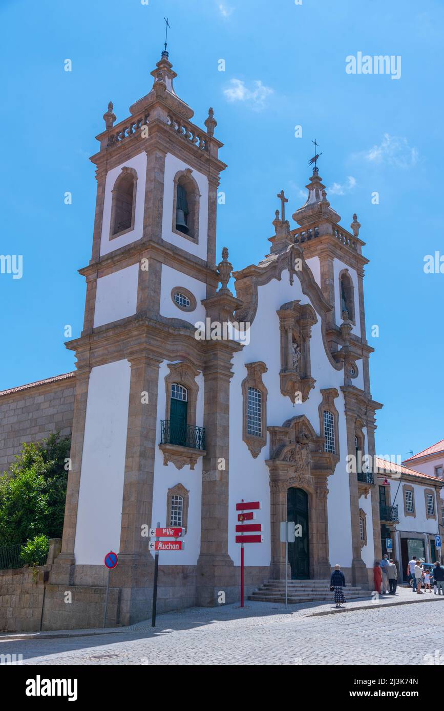 Guarda, Portugal, July 4, 2021: Church of Mercy in Guarda town in ...