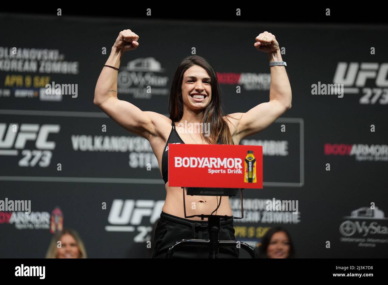 Florida, USA. 08th Apr, 2022. JACKSONVILLE, FL - April 8: Mackenzie ...