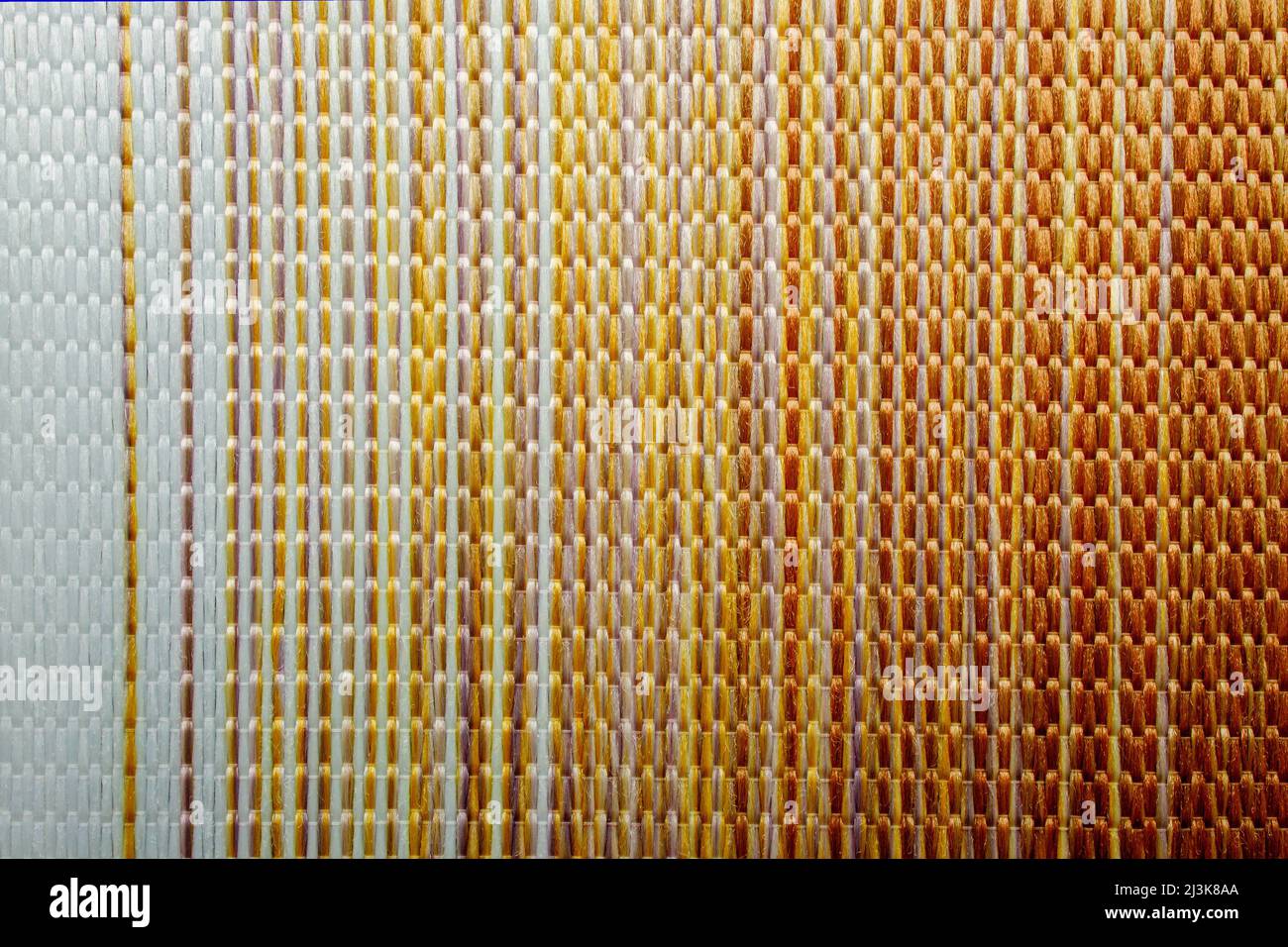 Fabric background. Smooth color transition from orange to white ...