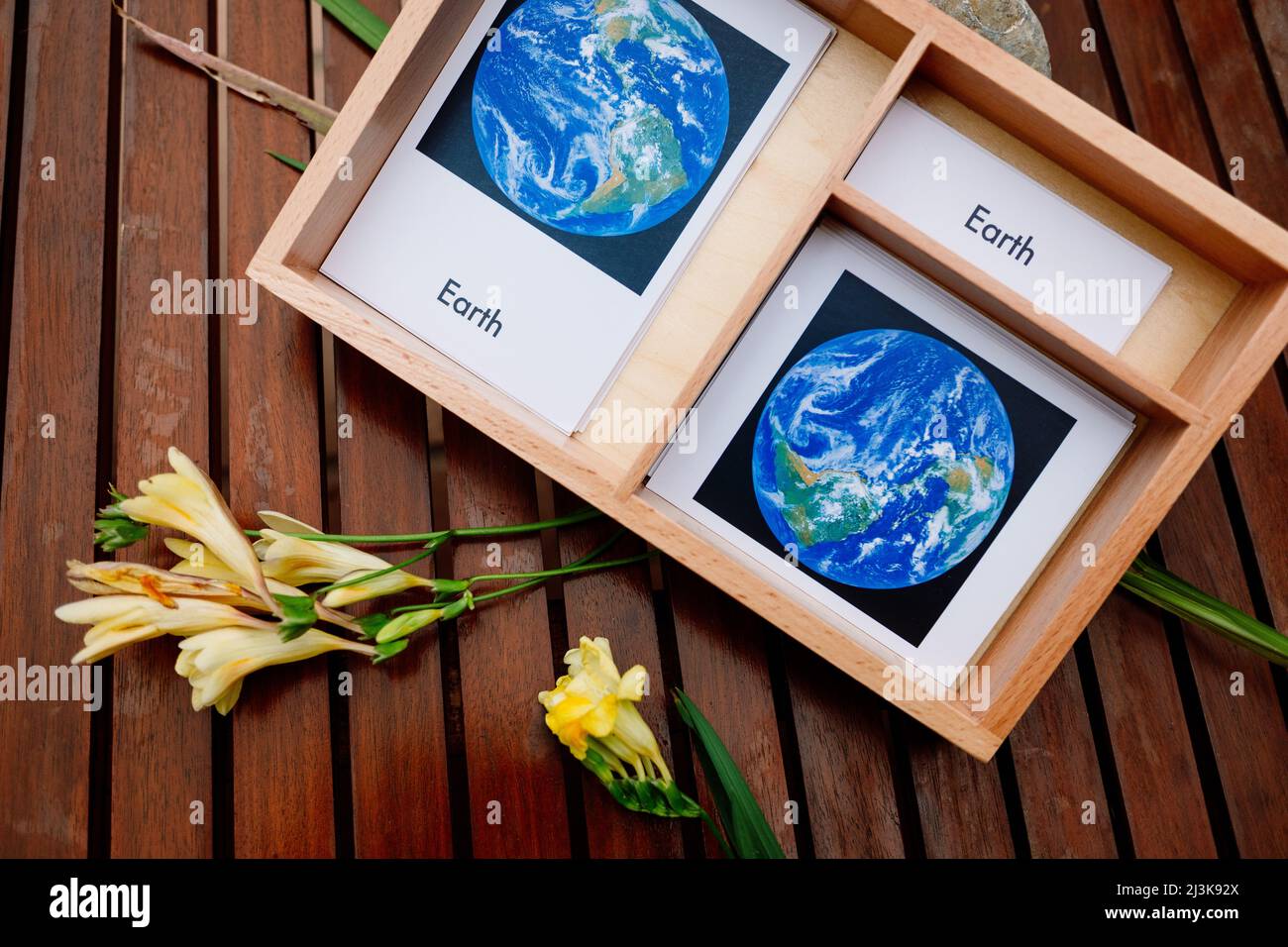 Montessori educational worksheets on geography of the planet earth ...