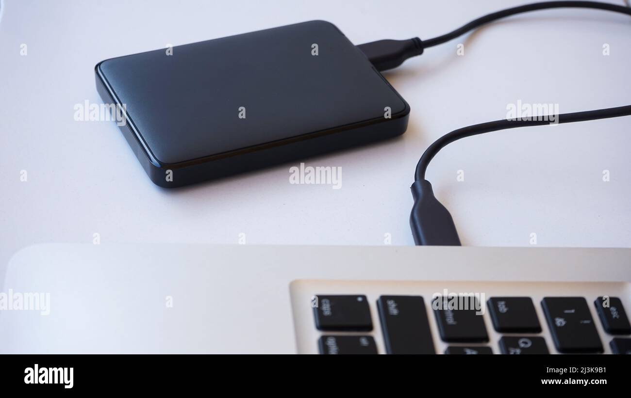 Laptop portable storage hi-res stock photography and images - Alamy
