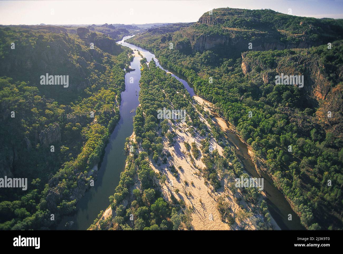 Kakadu National Park, Northern Territory, aeria view of l Arnham land and the east Alligator ...