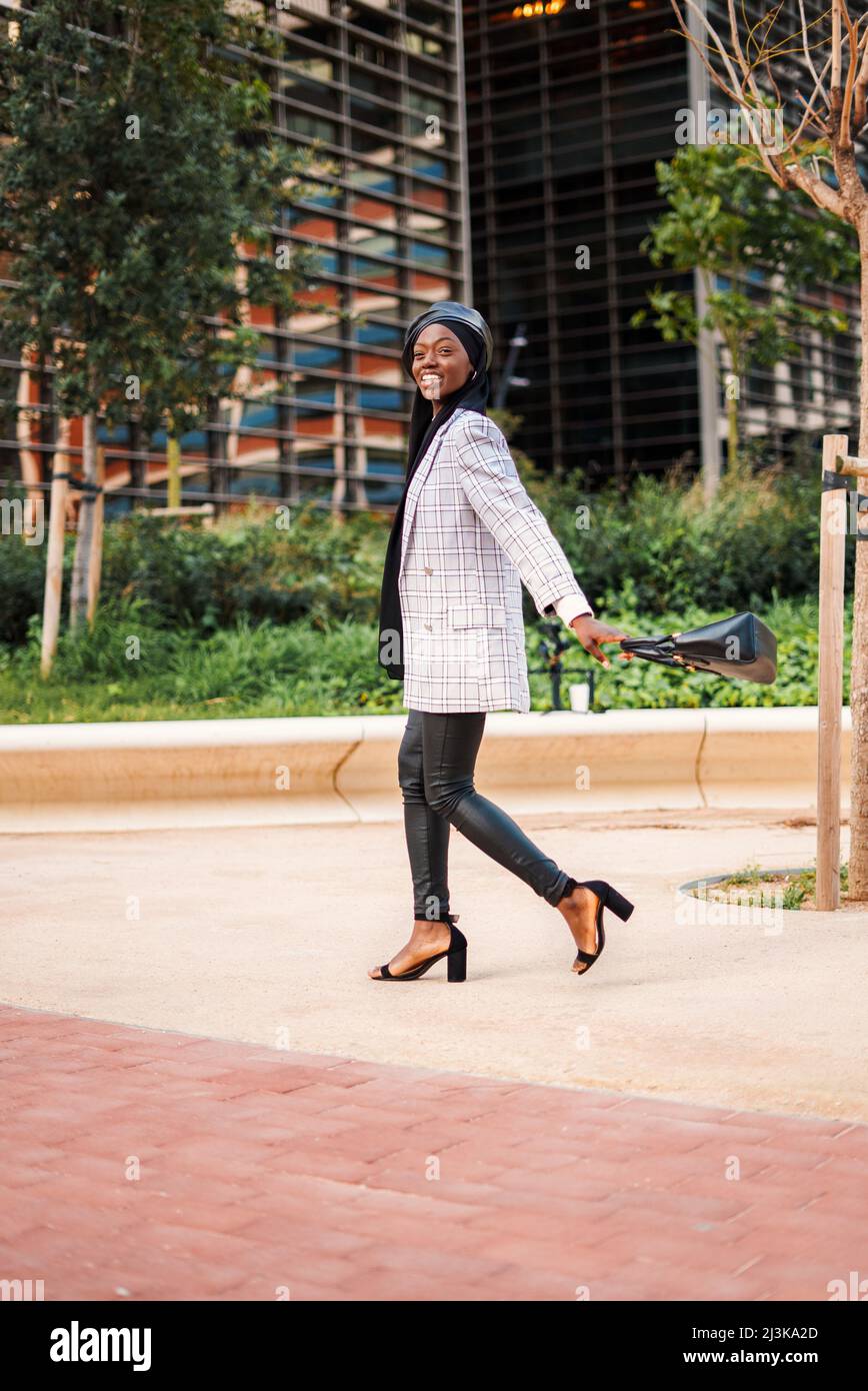 Young careless african lady hi-res stock photography and images - Alamy