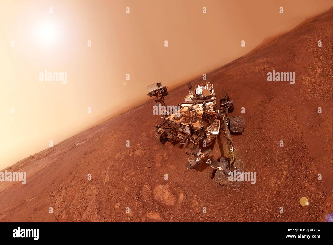 Surface Of Mars Rover Picture