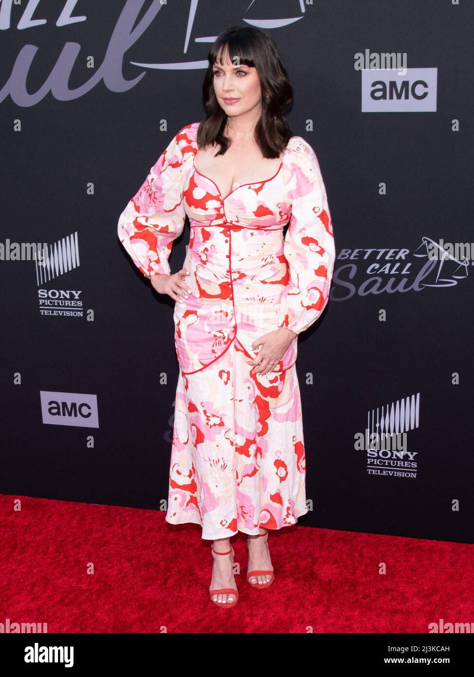 April 7, 2022, Hollywood'California, California, USA: Julie Ann Emery ...