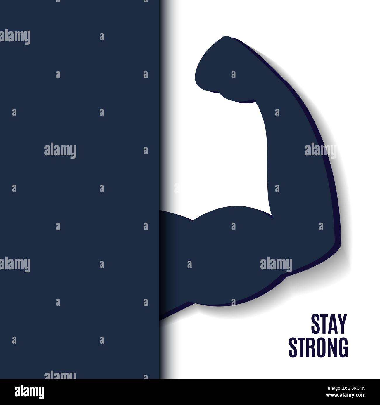 Strength, conceptual illustration Stock Photo - Alamy