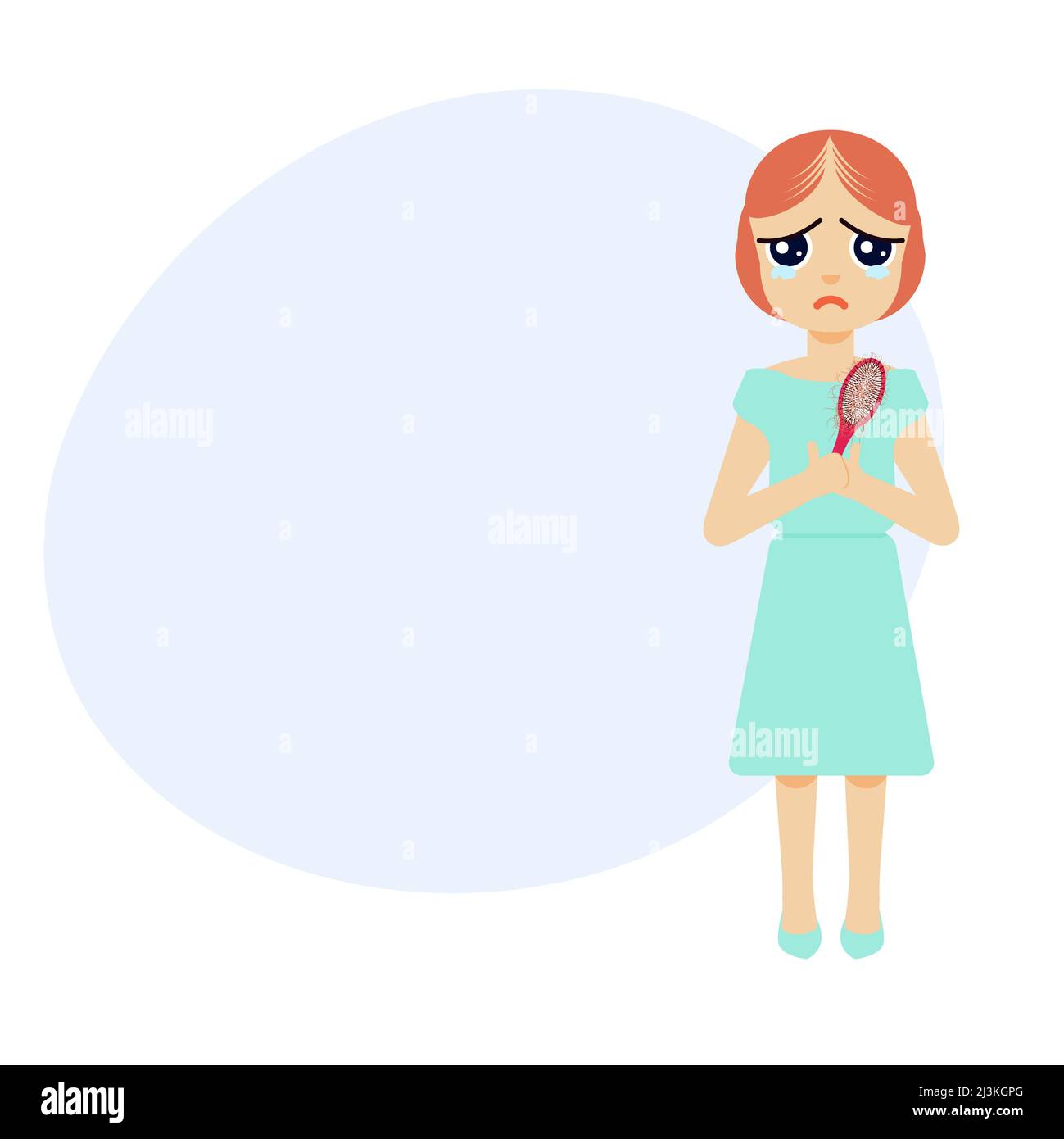 Female alopecia, conceptual illustration Stock Photo - Alamy Female alopecia, conceptual illustration Stock Photo - Alamy