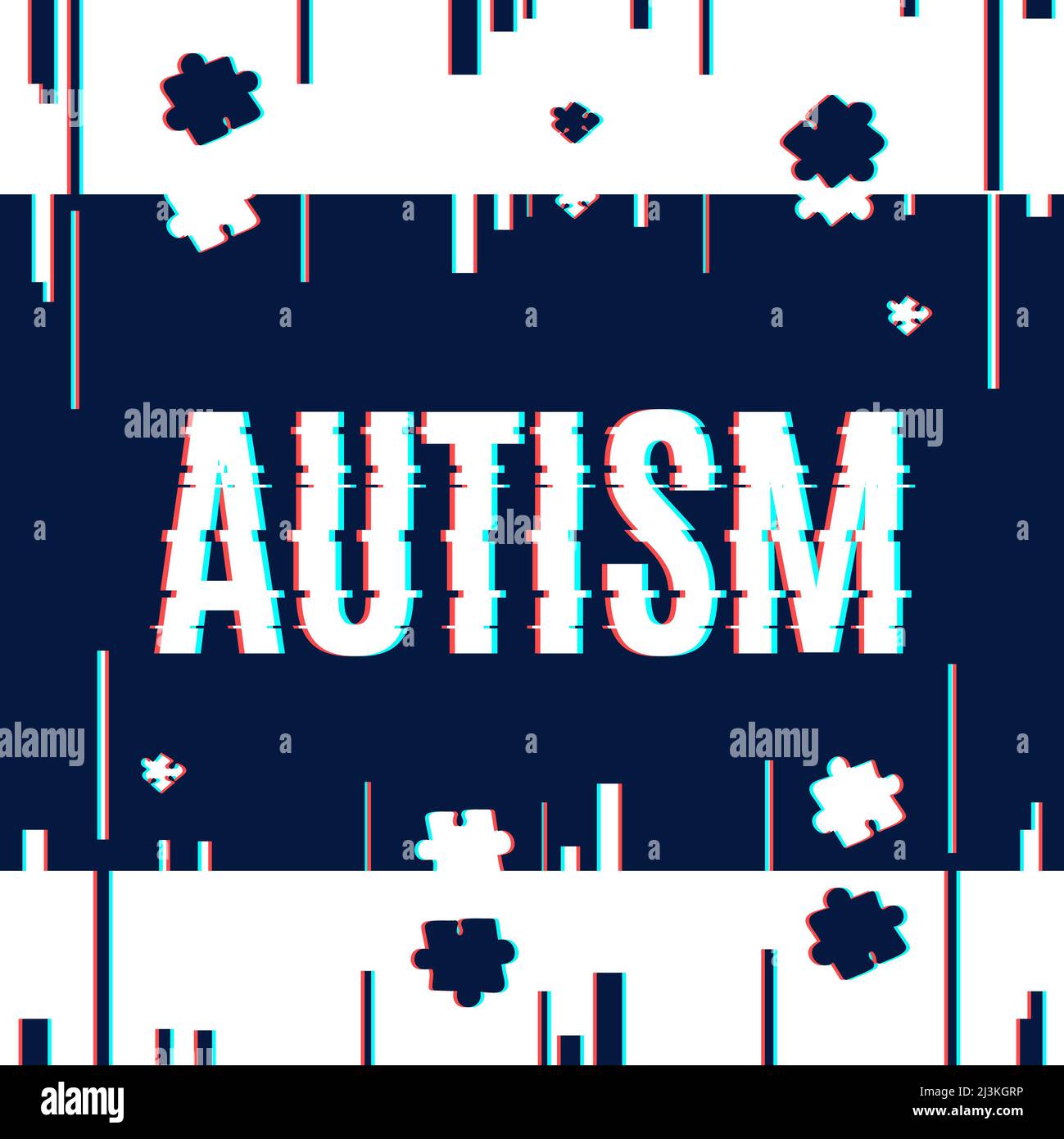 Autism spectrum symbol hi-res stock photography and images - Alamy