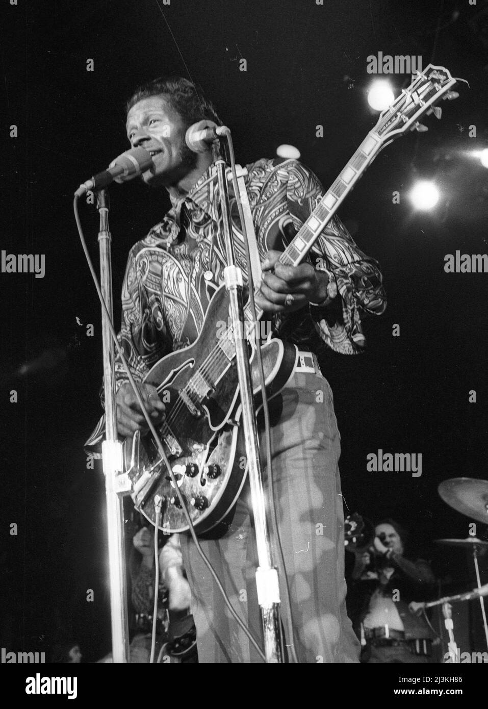 Chuck berry live Black and White Stock Photos & Images - Alamy