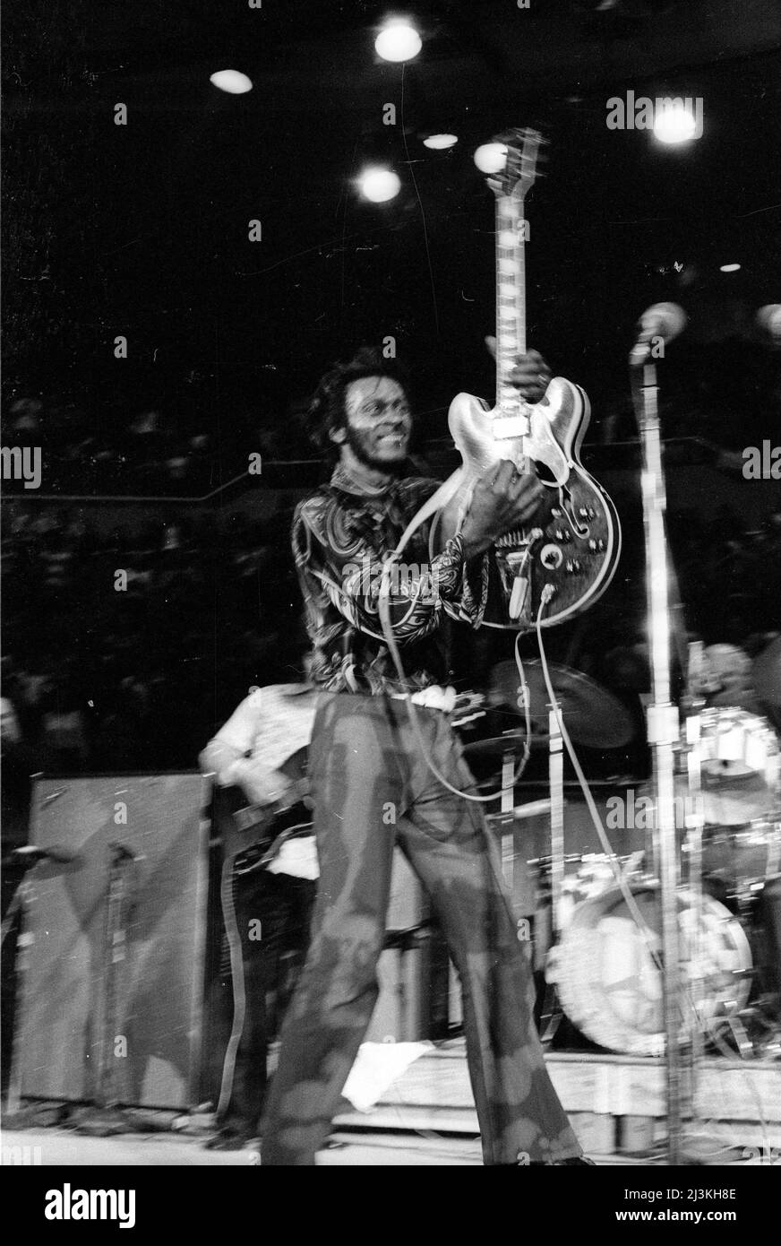 Chuck berry live Black and White Stock Photos & Images - Alamy