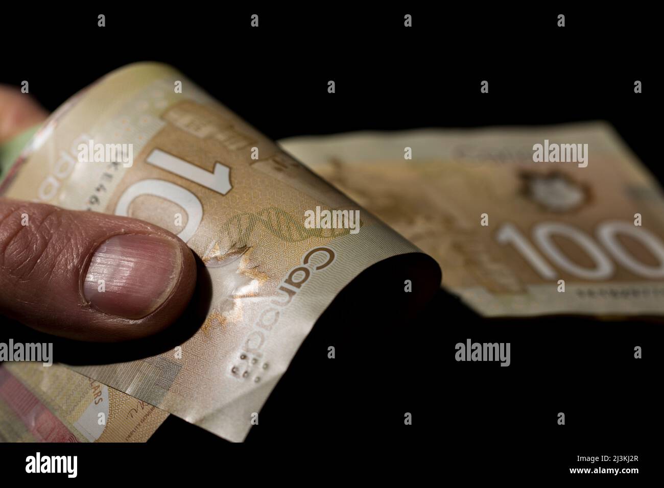 Cash money close up hand counting bills. Money being counted Stock ...