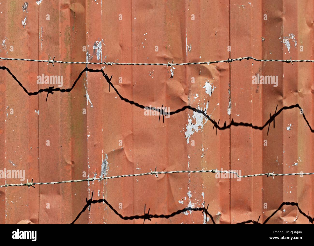 Barbedwire hi-res stock photography and images - Alamy