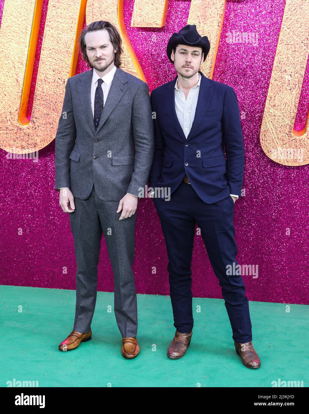 London, UK. 31st Mar, 2022. Adam Nee and Aaron Nee attend the UK ...