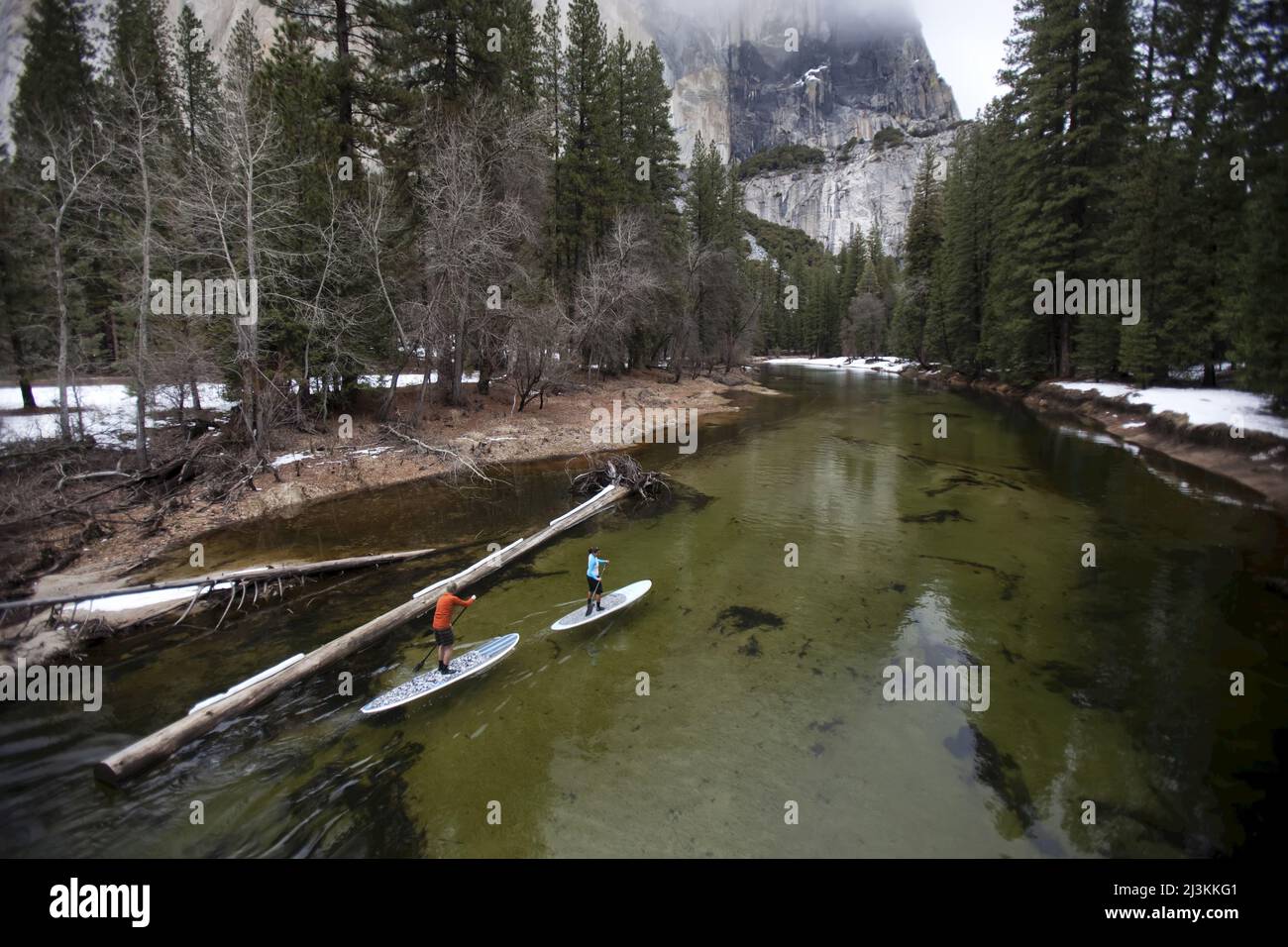 Merced river in winter hi-res stock photography and images - Alamy