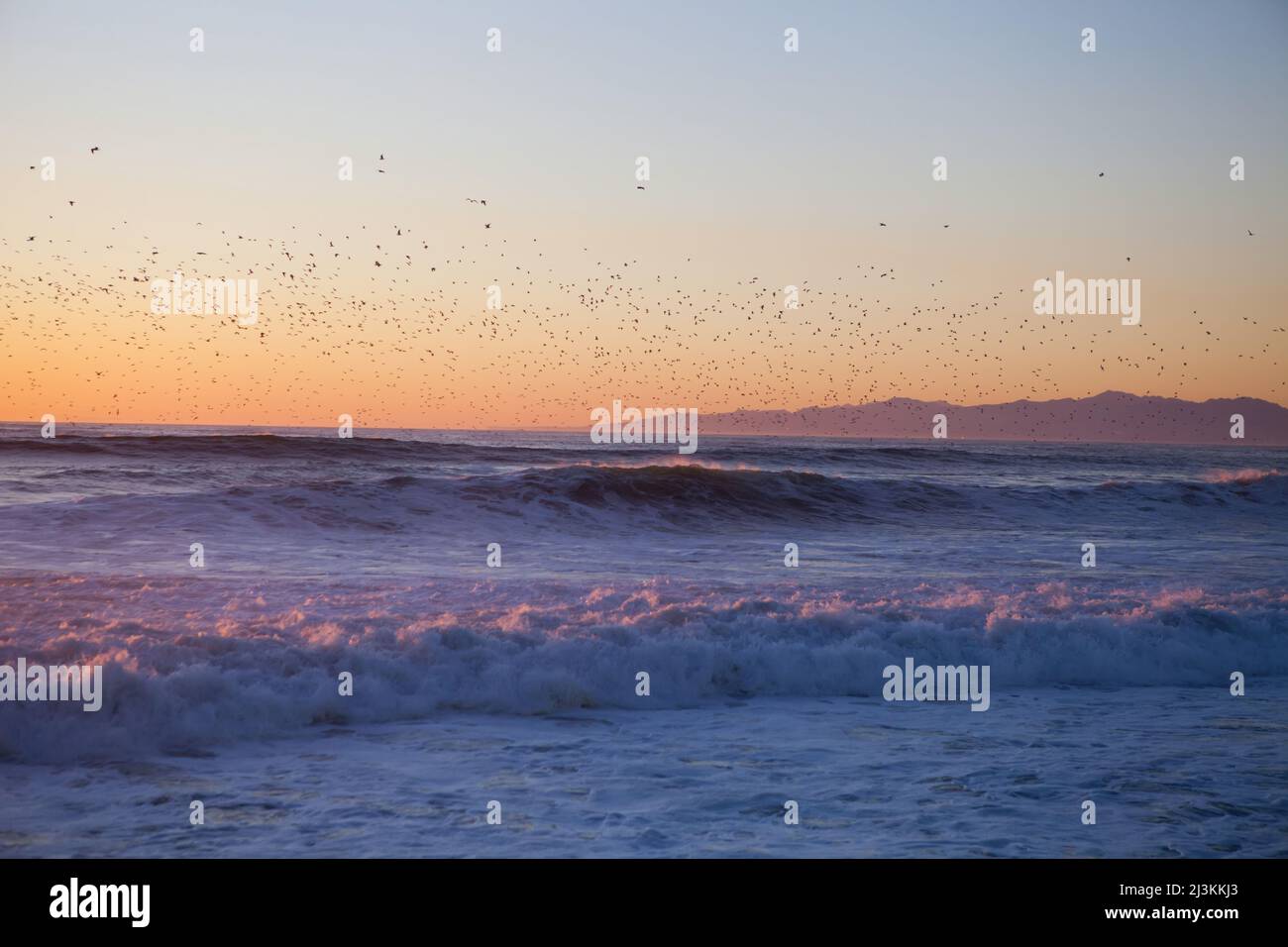 Flying over tranquil ocean dramatic hi-res stock photography and images ...