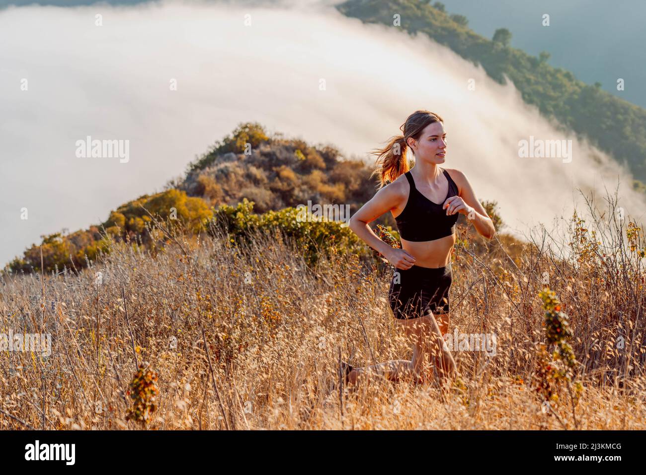 Running horizontal hi-res stock photography and images - Alamy