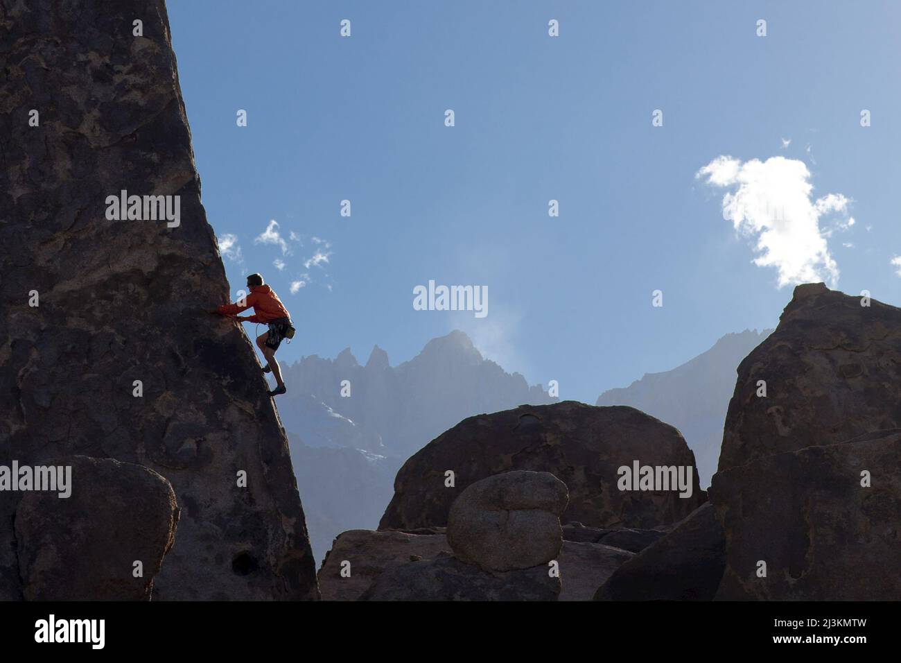 Climbing mount whitney hi-res stock photography and images - Alamy