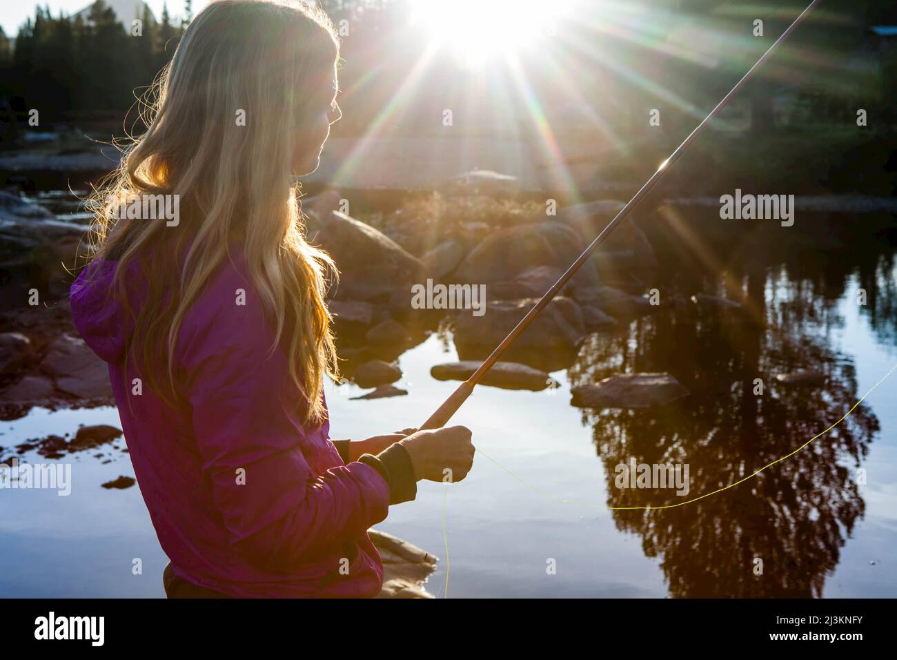 Fishing yosemite hi-res stock photography and images - Alamy