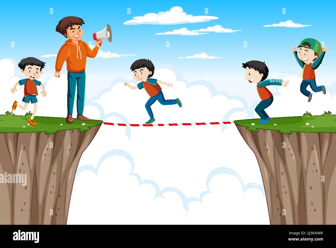 Kids in a school field trip illustration Stock Vector Image & Art - Alamy