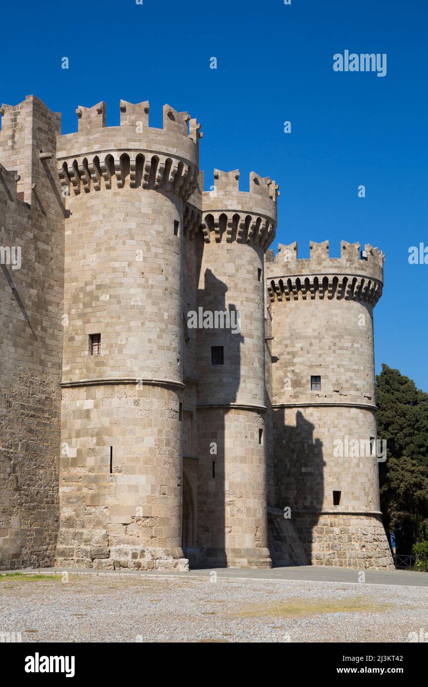 Entrance Gate, Palace of the Grand Masters of the Knights in Old Town ...