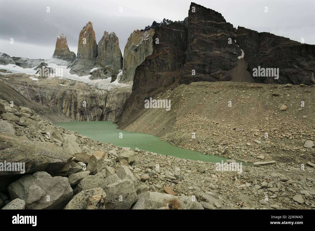 The Towers, Torres del Paine National Park, Patagonia, Chile.; Torres ...