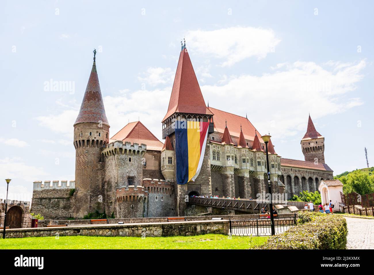 Corvin Castle,or Hunyad Castle is a gothic castle located in ...
