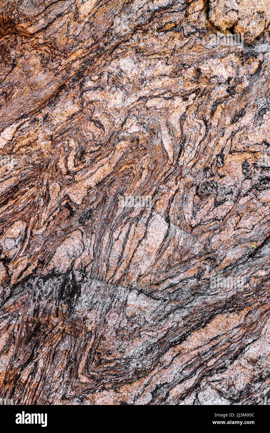 Close-up detail of the patterns in a rock surface Stock Photo - Alamy