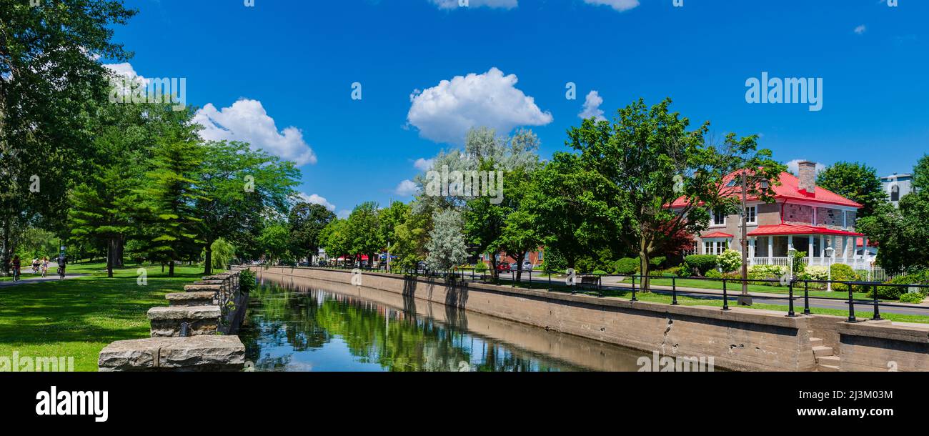 Lachine canal national historic site hi-res stock photography and ...