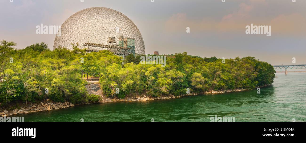 Biosphere in Montreal, a museum dedicated to the environment; Montreal ...