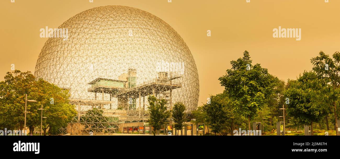 Biosphere in Montreal, a museum dedicated to the environment; Montreal ...