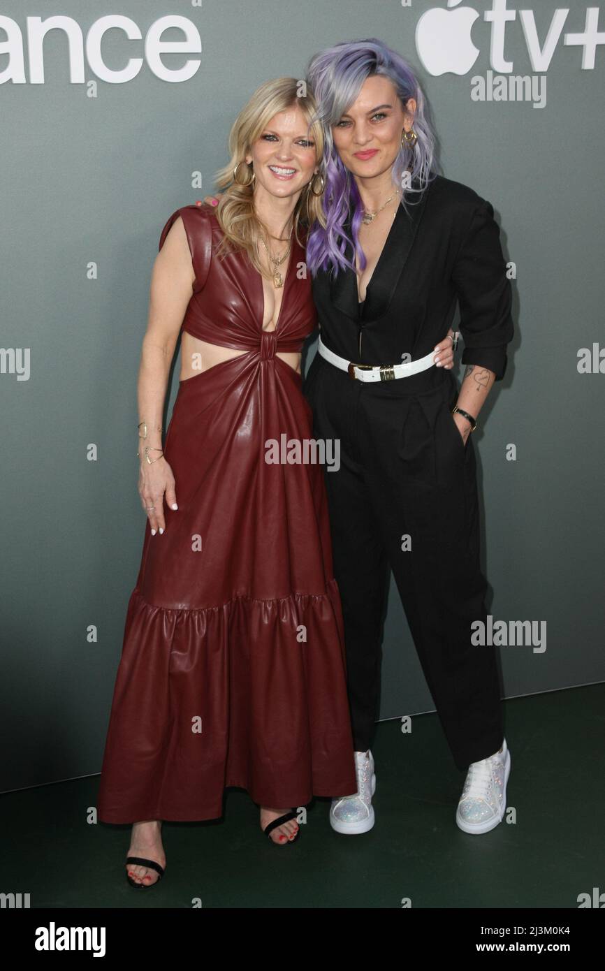 Arden Myrin and Frankie Shaw attend the season finale screening of ...